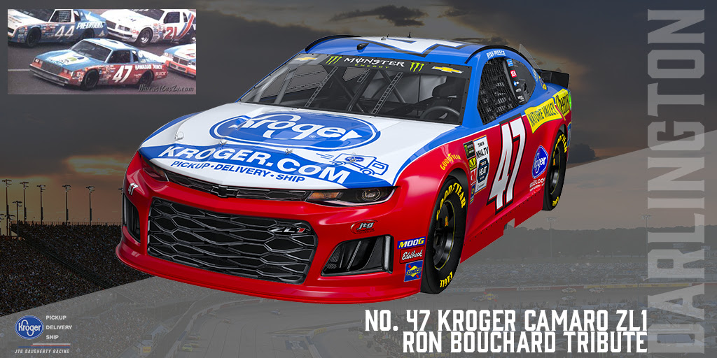 Ryan Preece To Honor Ron Bouchard With Throwback Tribute For Darlington ...