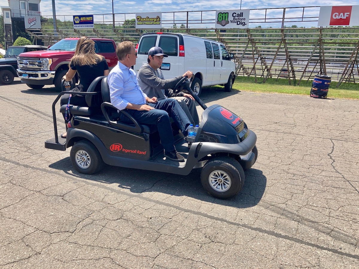 Picture This: Governor Ned Lamont Visits Busy Stafford Speedway Friday ...
