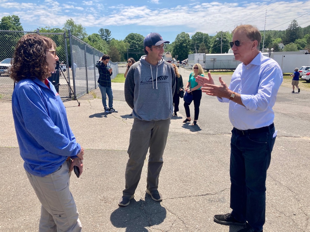 Picture This: Governor Ned Lamont Visits Busy Stafford Speedway Friday ...