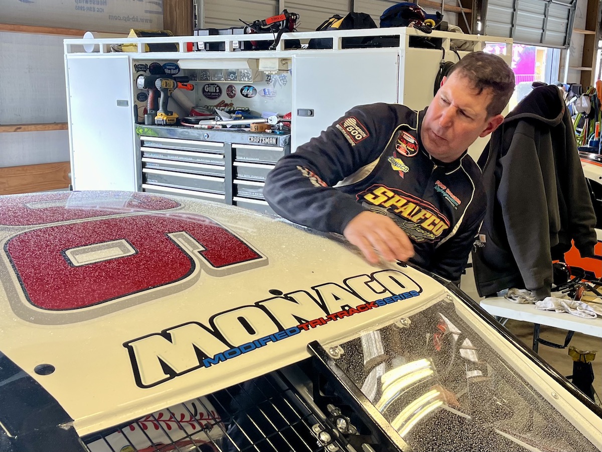 Picture This: Monaco Modified Tri-Track Series Garage Saturday At ...