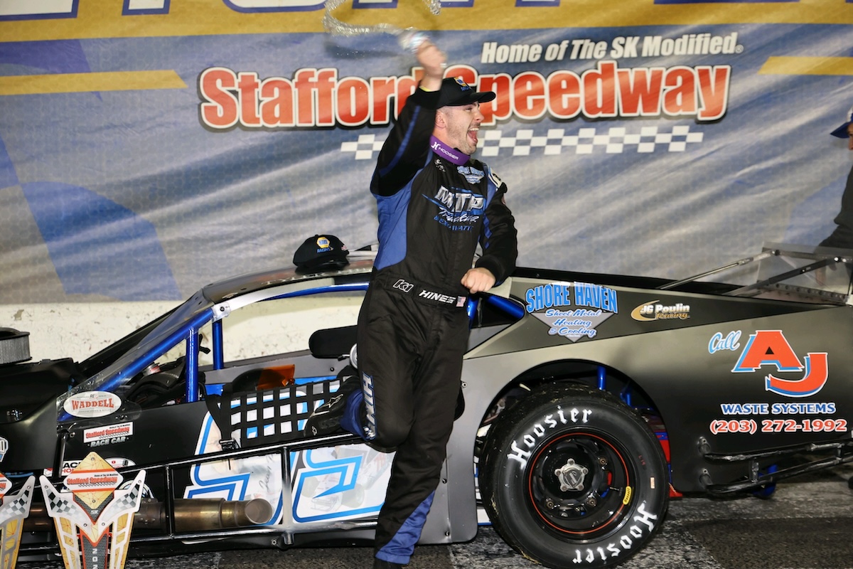 Welcome Back: Tyler Hines Tops SK Modified Feature At Stafford Speedway ...