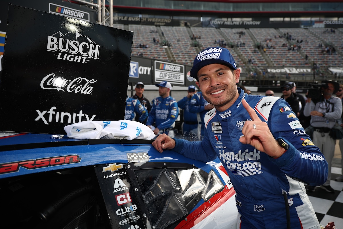 Kyle Larson Dominates In Emotional NASCAR Cup Series Win At Bristol ...
