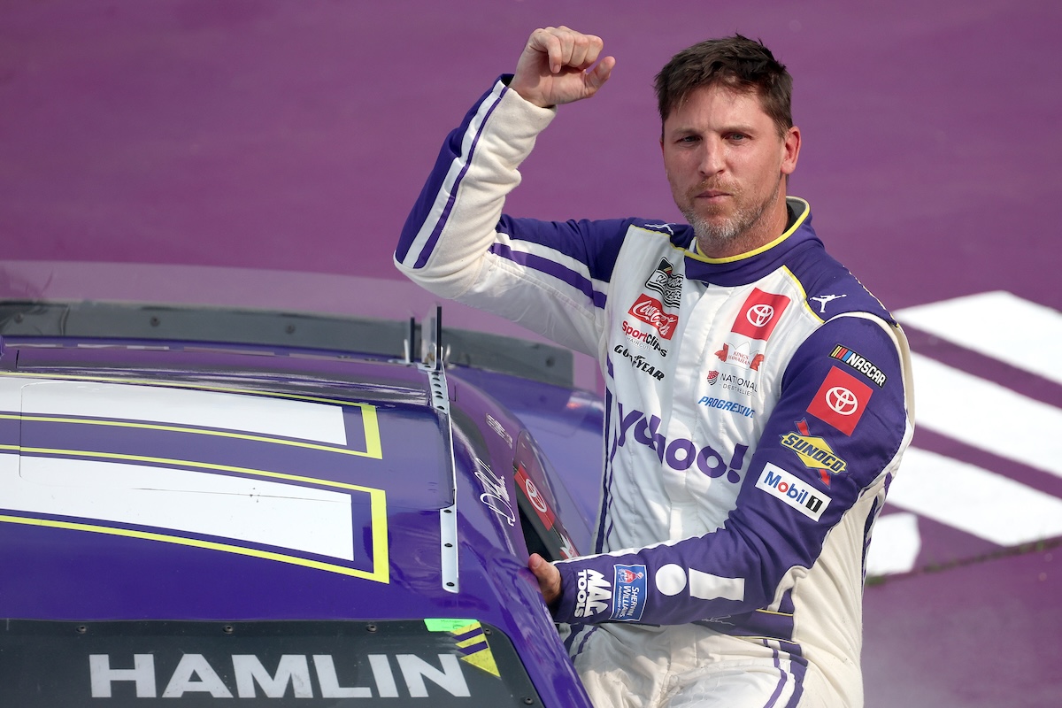 Fueled Up: Denny Hamlin Uses Conservative Fuel Strategy To Win Cup ...