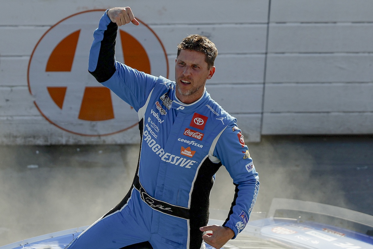 Denny Hamlin Wins In Thrilling NASCAR Cup Series Overtime Finish At ...