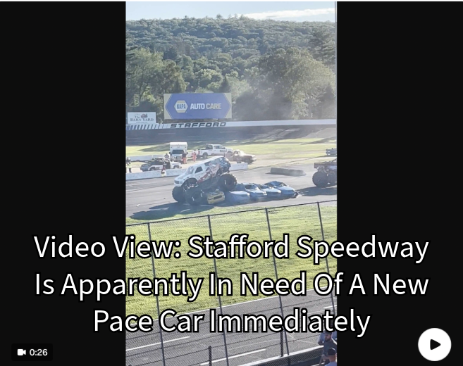 Video View: Stafford Speedway Is Apparently In Need Of A New Pace Car ...