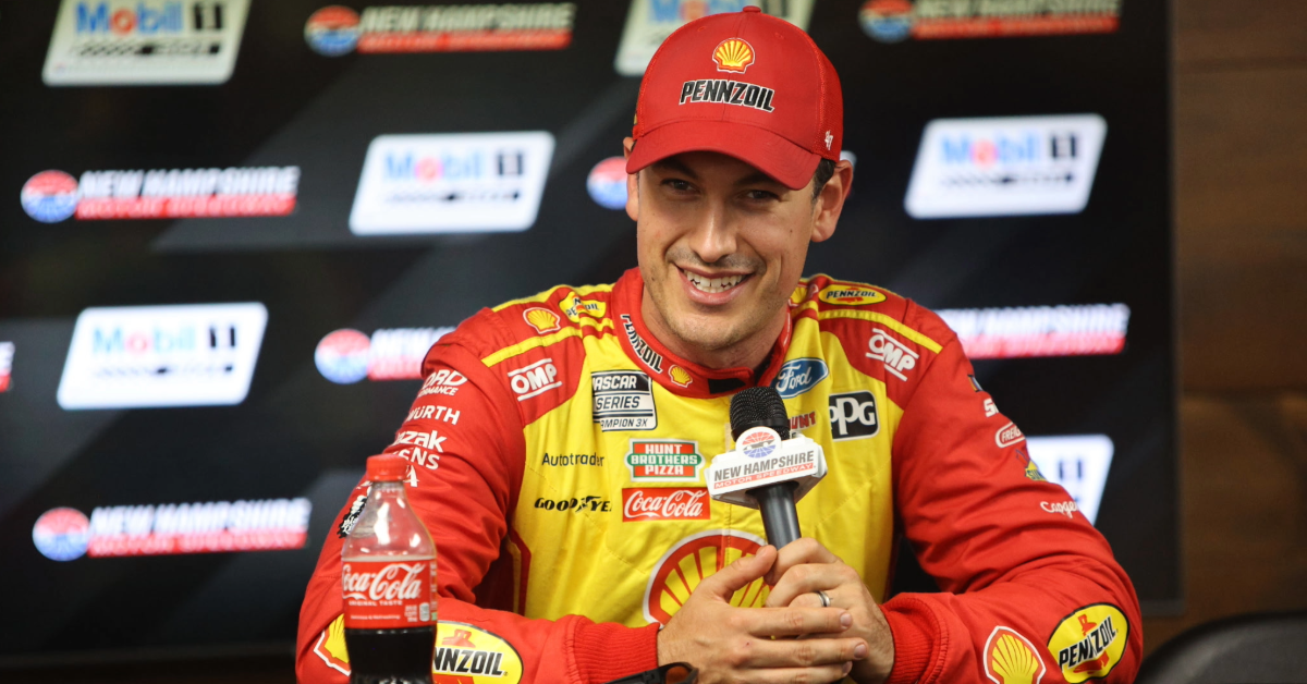 Joey Logano Wins Pole For NASCAR Cup Series Mobil 1 301 At NHMS ...