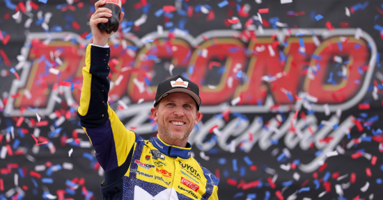 Denny Hamlin Gets Record Eighth Pocono NASCAR Cup Series Win And Third ...